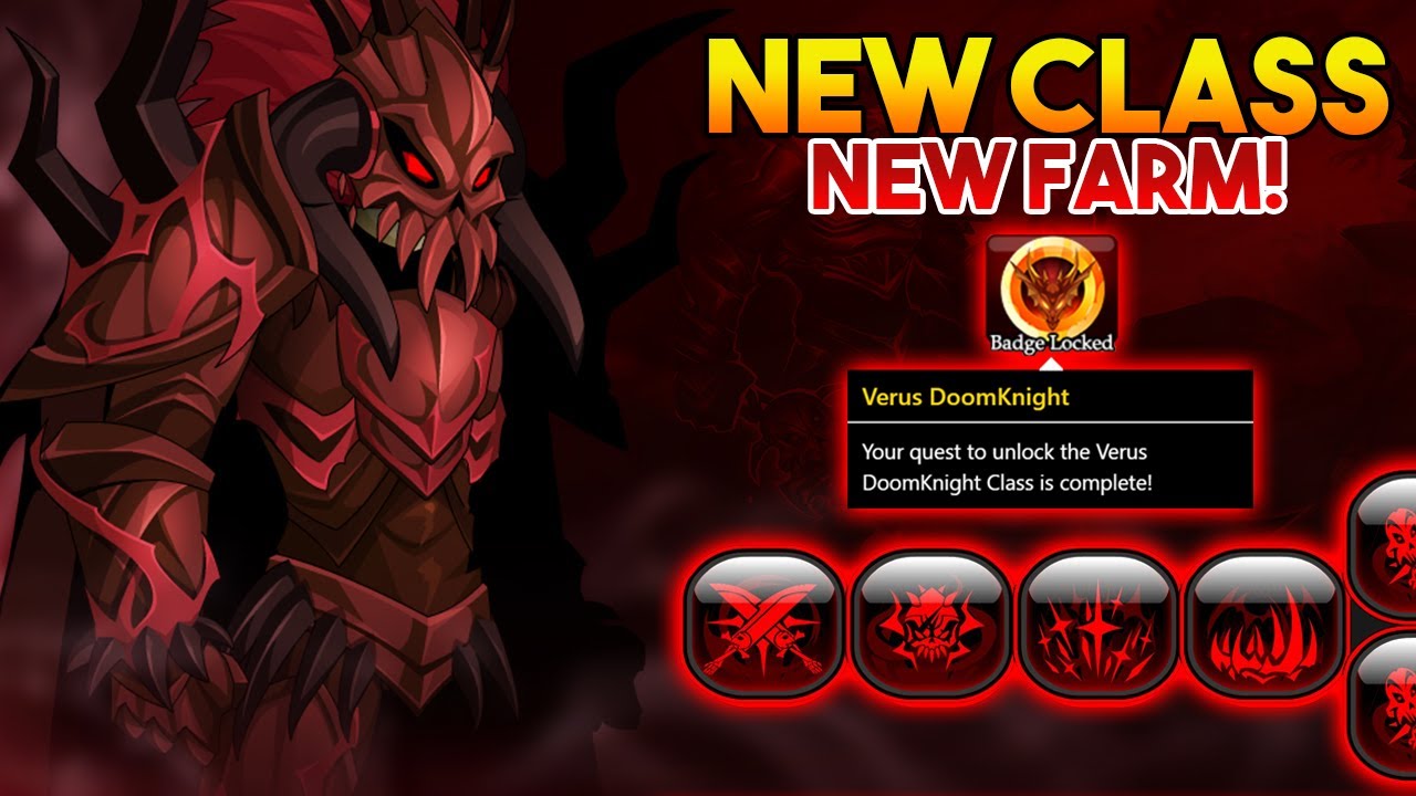 VERUS DOOMKNIGHT CLASS! (FARMING NEW CLASS) - YouTube