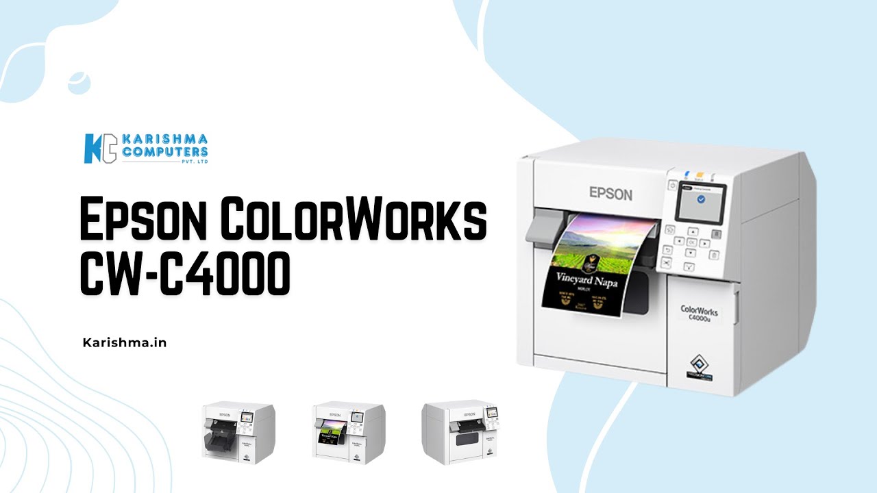 Introducing the Epson ColorWorks CW-C4000 – High-Performance Label ...