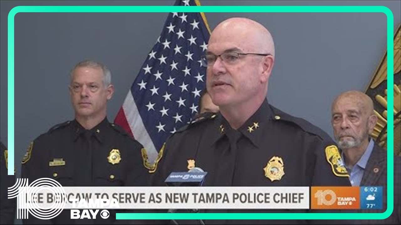 Lee Bercaw set to be officially approved as Tampa police chief - YouTube