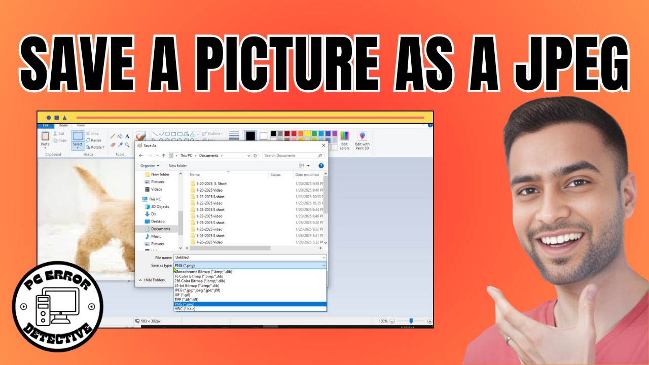 How to Save a Picture as a JPEG - {2025} - YouTube