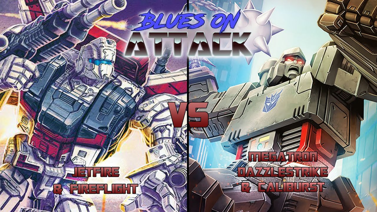 Transformers TCG: Jetfire & Fireflight VS Megatron, Dazzlestrike ...