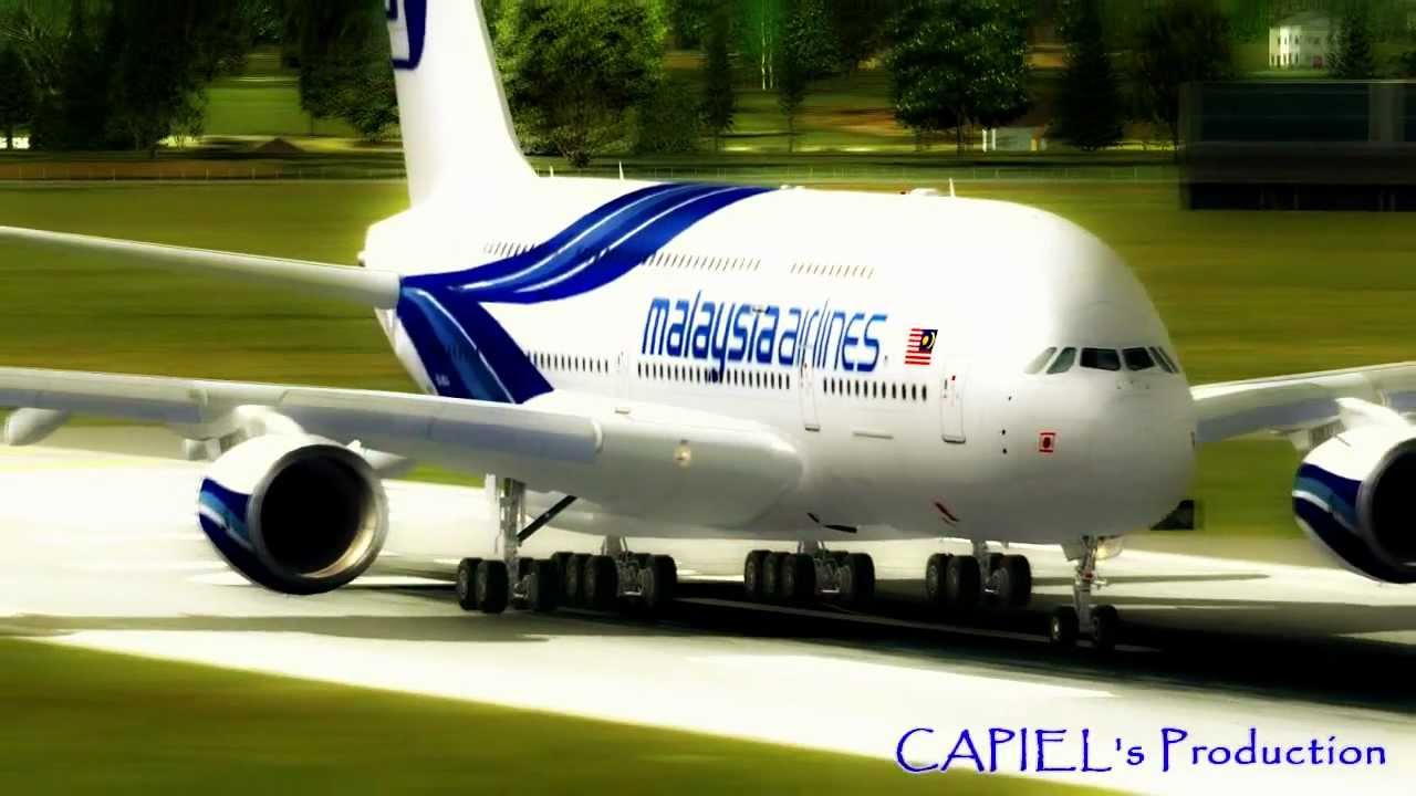 MALAYSIA AIRLINES | Airbus A380 BLUE LIVERY - Pride of Nations - YouTube