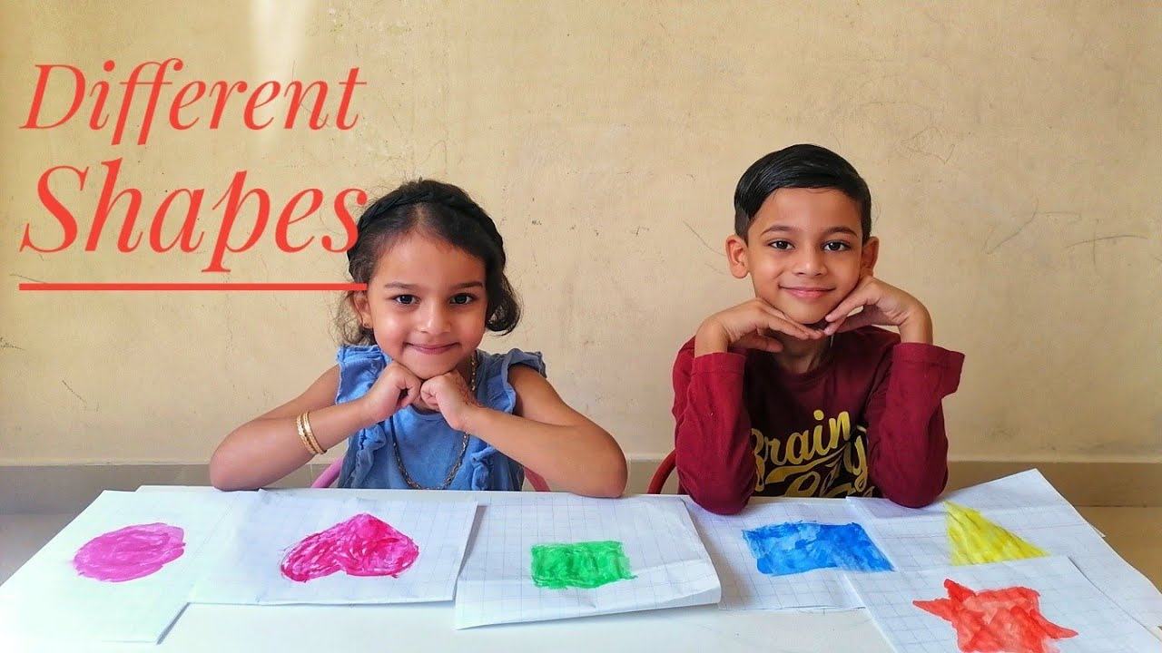 Aiduhanna learning different shapes. - YouTube