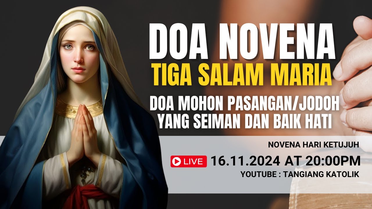 Doa Novena Tiga Salam Maria untuk Mencari Pasangan Hidup Yang Seiman ...