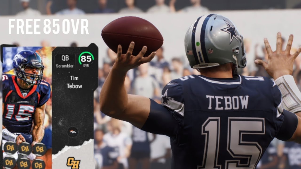 FREE 85 OVR TIM TEBOW!!! MADDEN 25 ULTIMATE TEAM CAMPUS HEREOS DROP ...