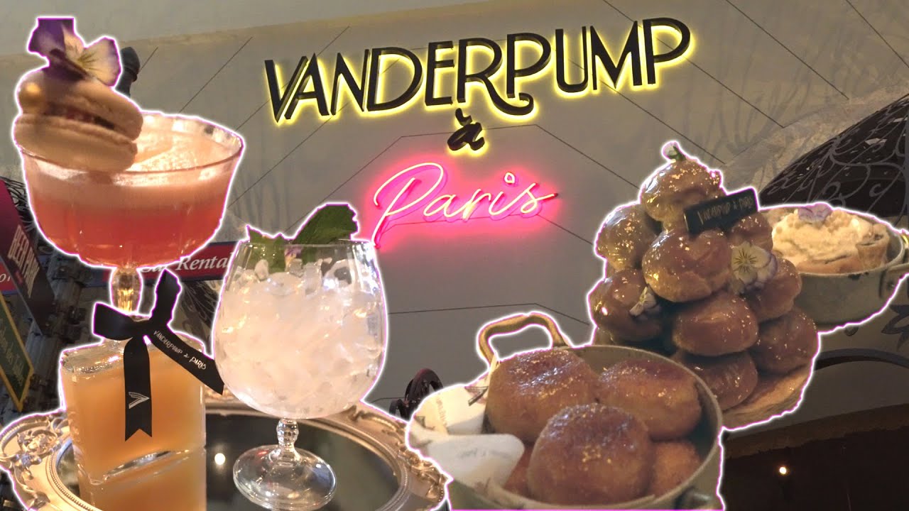 Vanderpump, Paris Hotel | FANCIEST DRINKS I've Ever Seen! - YouTube