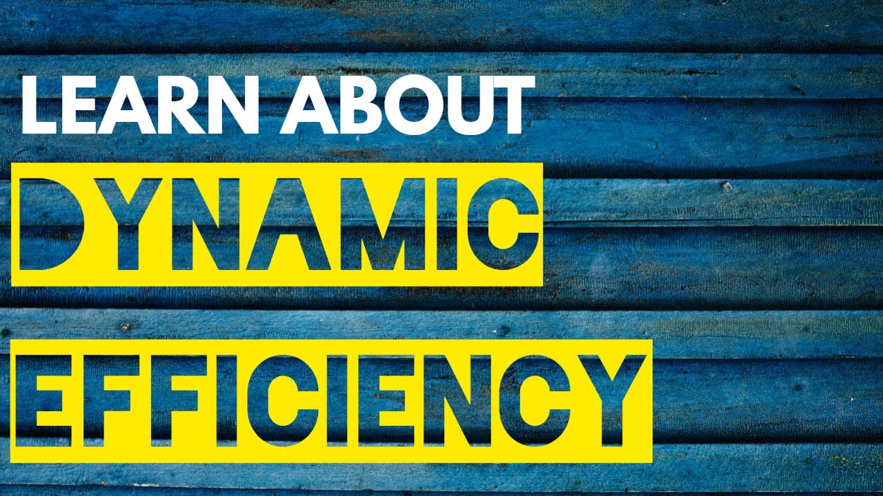 MONOPOLIES ARE GOOD! DYNAMIC EFFICIENCY in ECONOMICS! | Economics Help ...