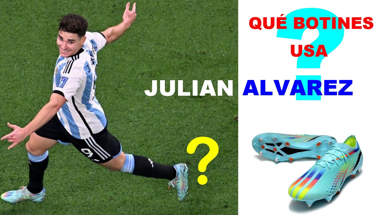 🕷 QUE BOTINES USA JULIAN ALVAREZ??🕷 - YouTube