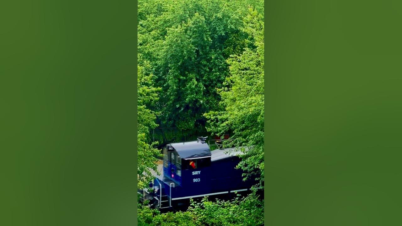 SRY 903 and 909 dropping off empties - YouTube