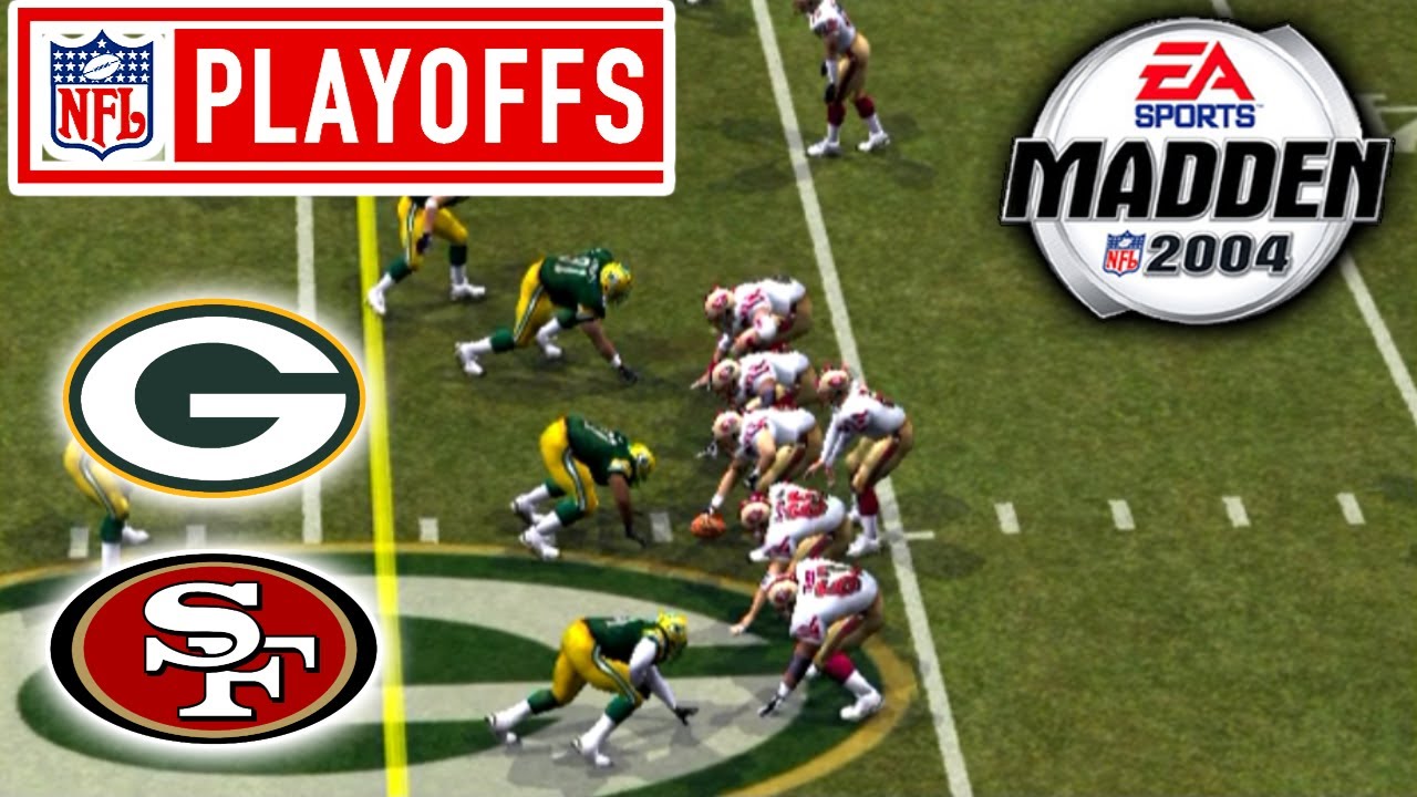 Madden 2004 PS2 - Wild Card Sim: San Francisco 49ers @ Green Bay ...