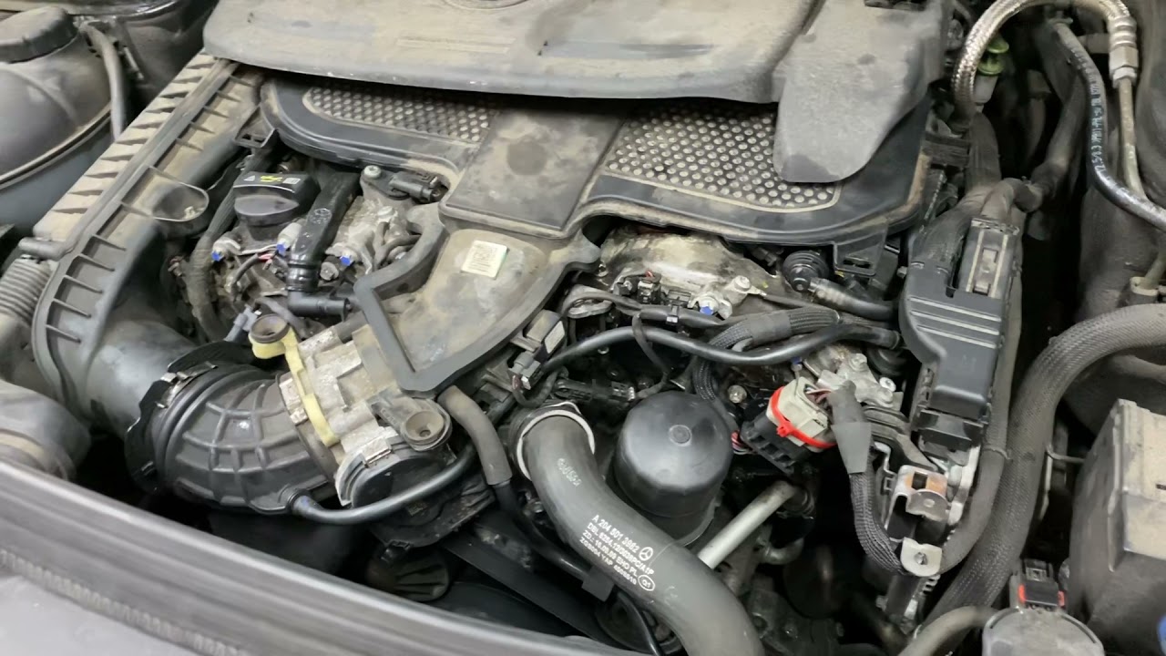 Como Resolver el colegio P0348 P0018 2013 Mercedez-Benz GLK 350 Intake ...