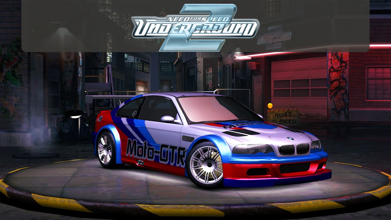 NFS Underground 2 - BMW M3 GTR (NFS Most Wanted 5-1-0 Razor's Car ...