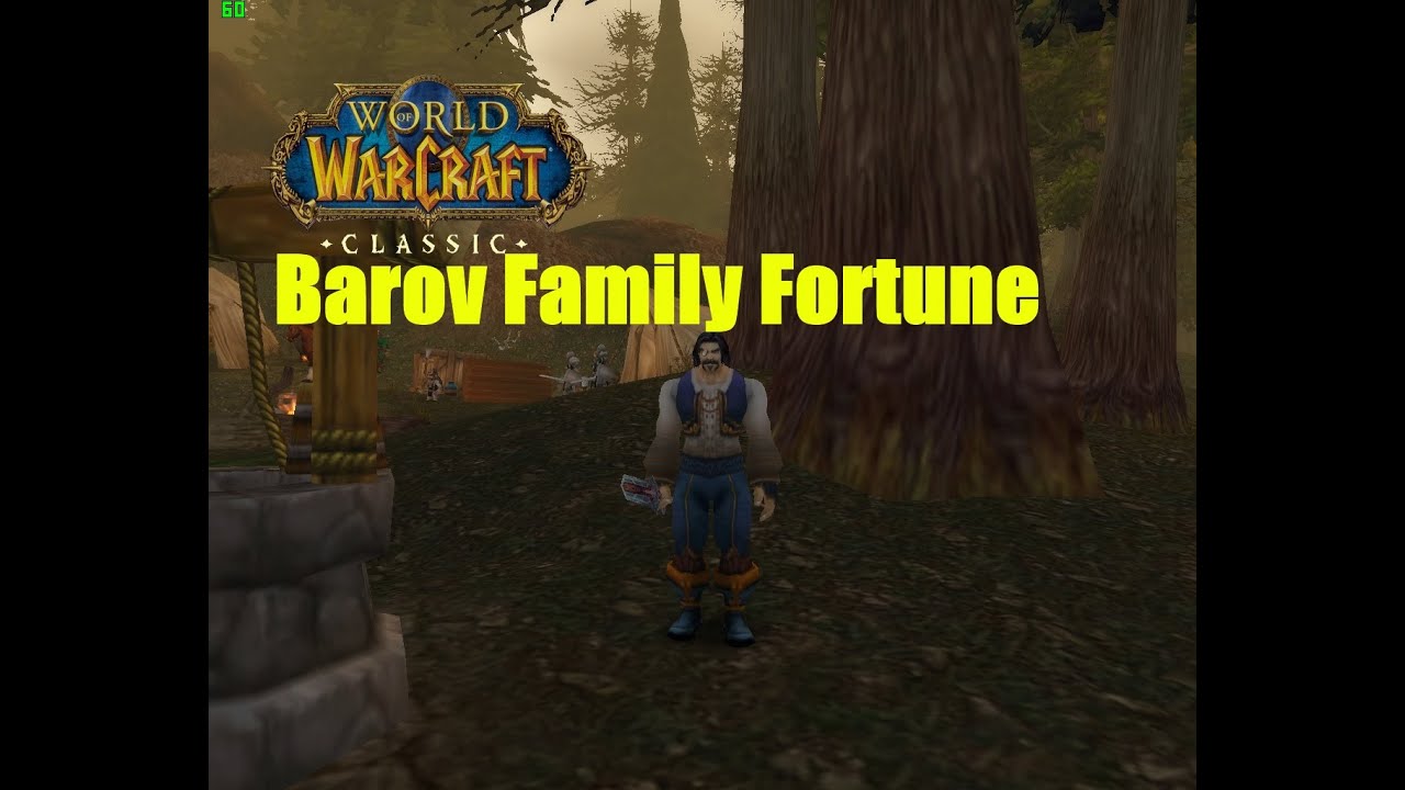 World of Warcraft. Quests - Barov Family Fortune - YouTube