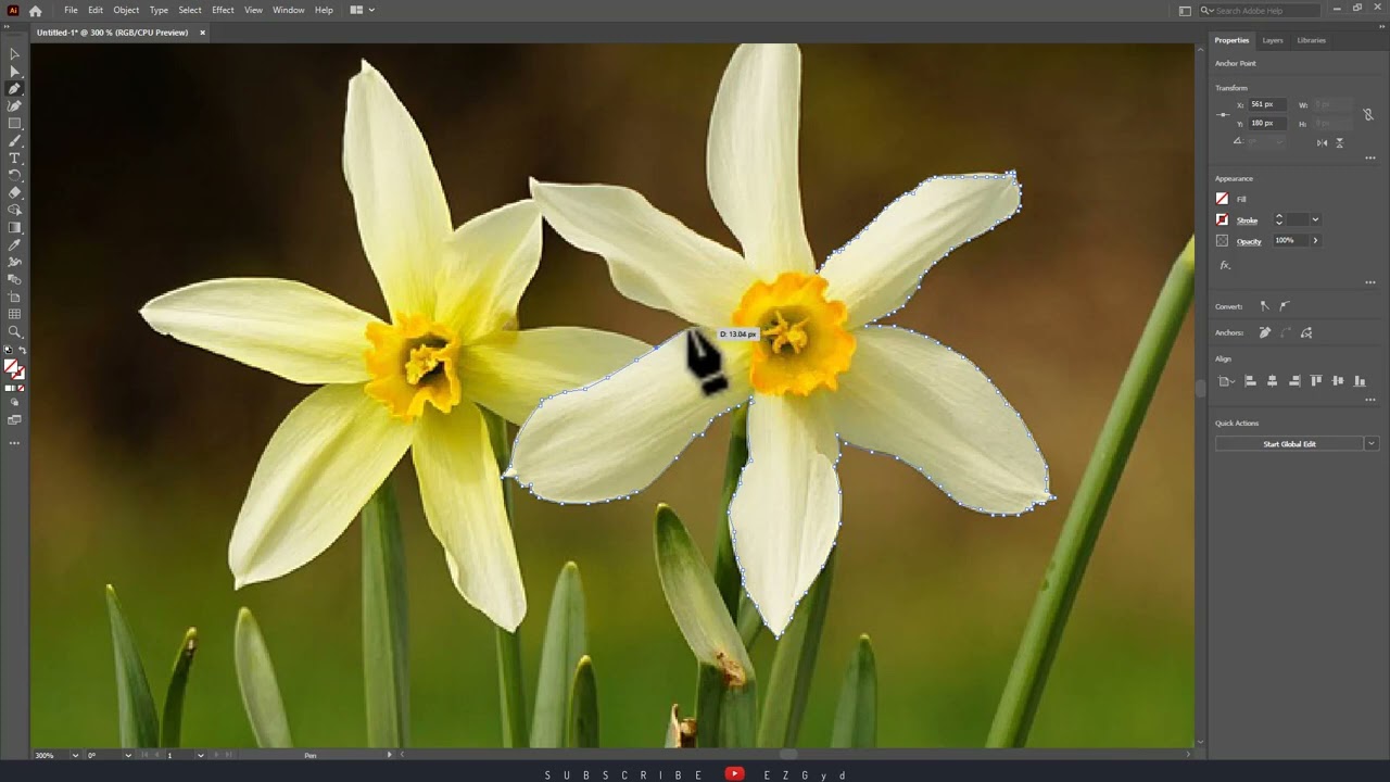 How To Trace An Image In Illustrator Using Pen Tool Cut Out An Image How To Trace An Image In Illustrator Using Pen Tool Cut Out An Image