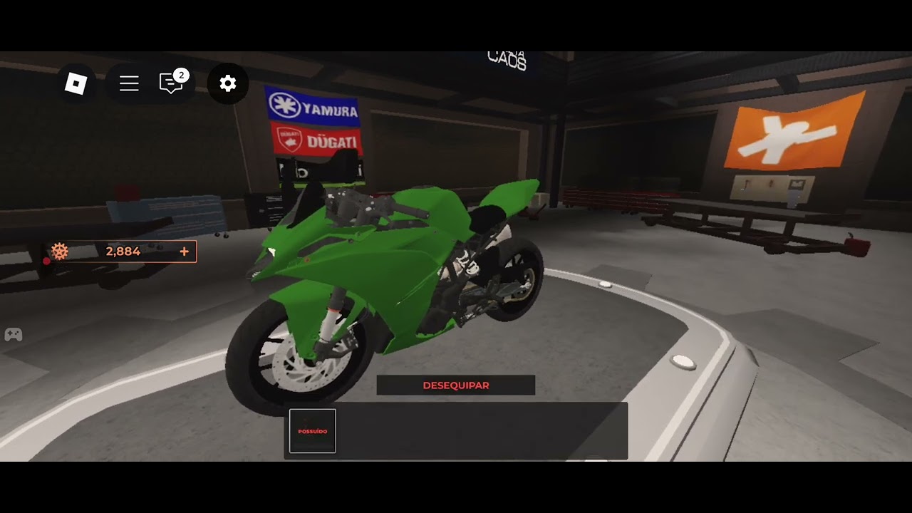 jogo de moto no Roblox - YouTube