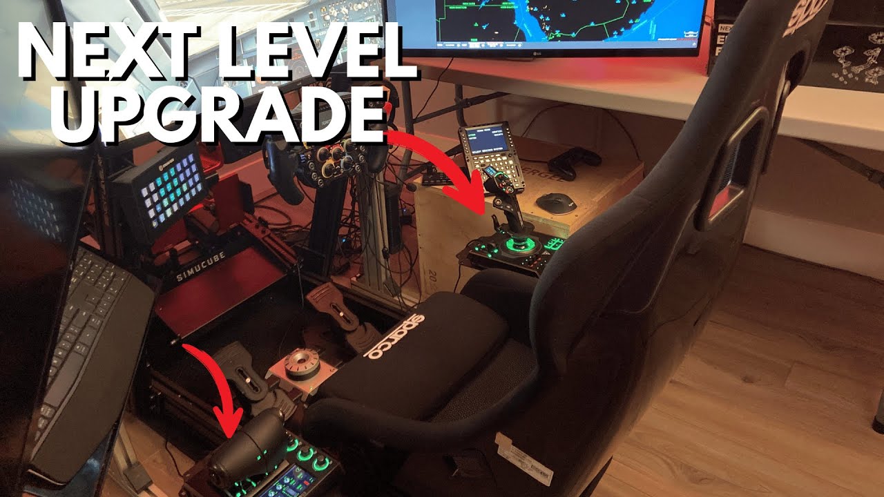 Next Level Racing Elite Flight Pack Unboxing, Setup & Sim Rig Tour ...
