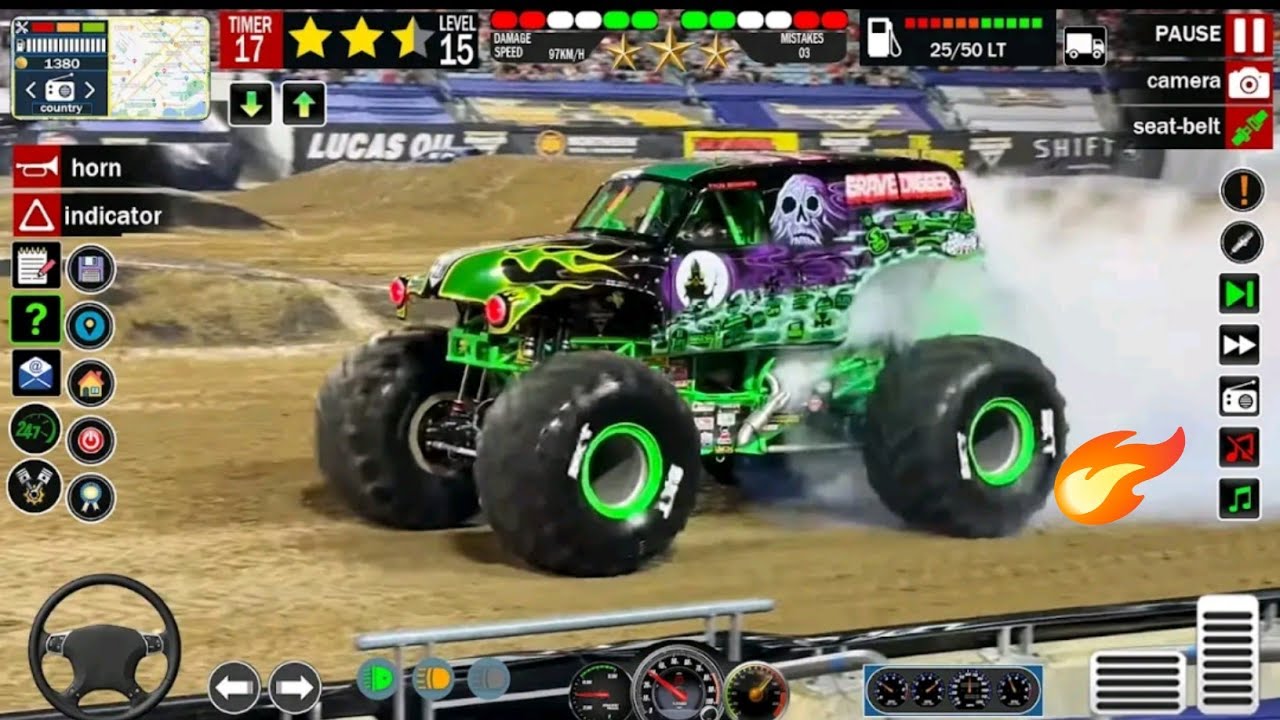 4x4 Monster Truck games || Monster Truck || Android gameplay || 3D ...