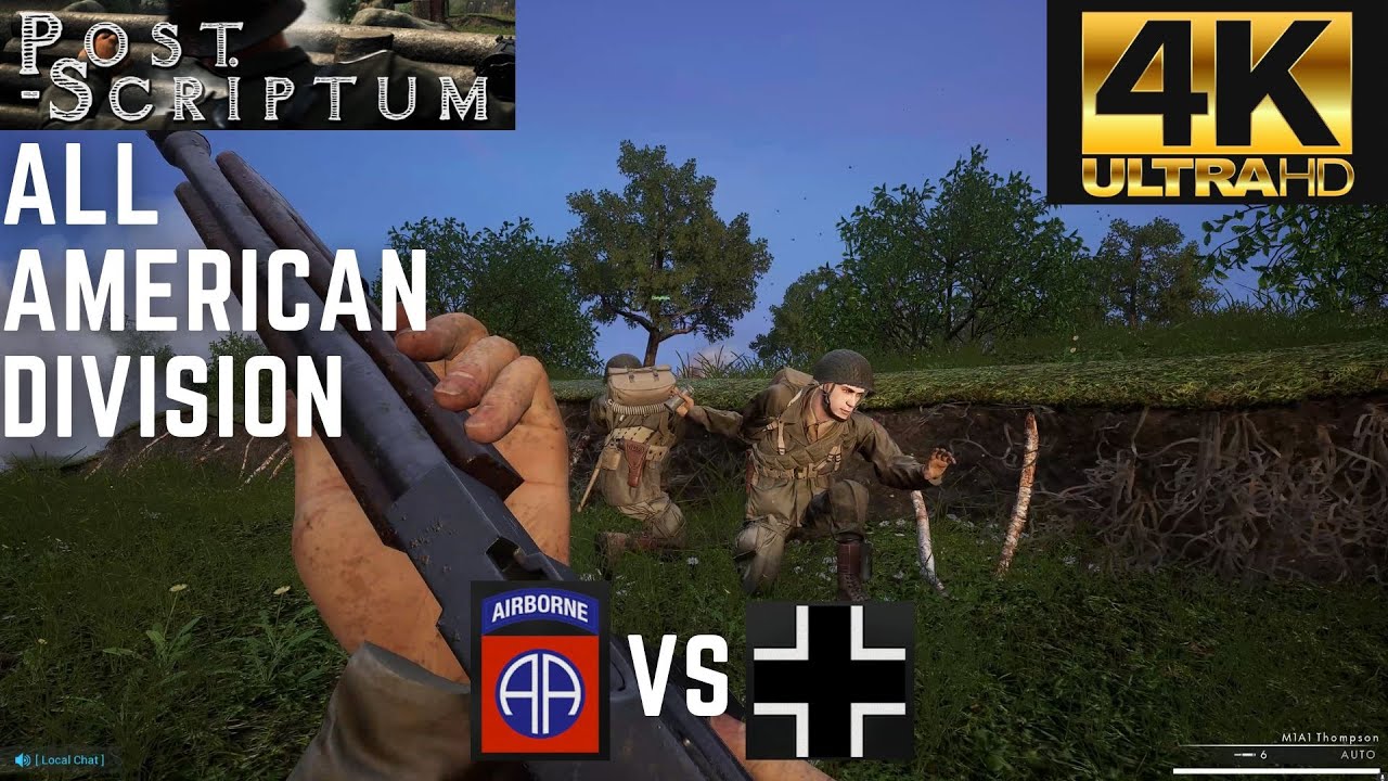 Post Scriptum - 82nd Airborne Squad Leader - Velmolen - (4K) - YouTube
