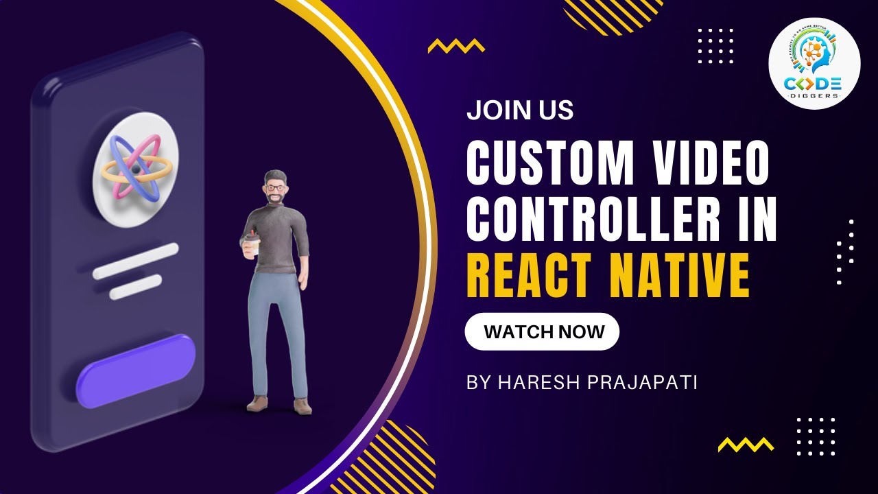 Custom Video Controller In React Native | Custom Video Player | React Native Tutorial In Hindi ...