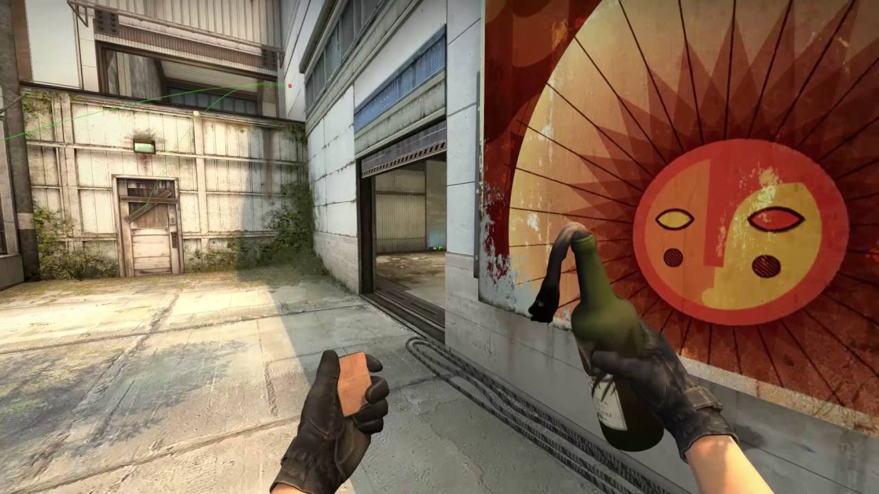 CS:GO | Cache - B-Site Smokes, Flashes, Molotovs on CT and T Site - YouTube