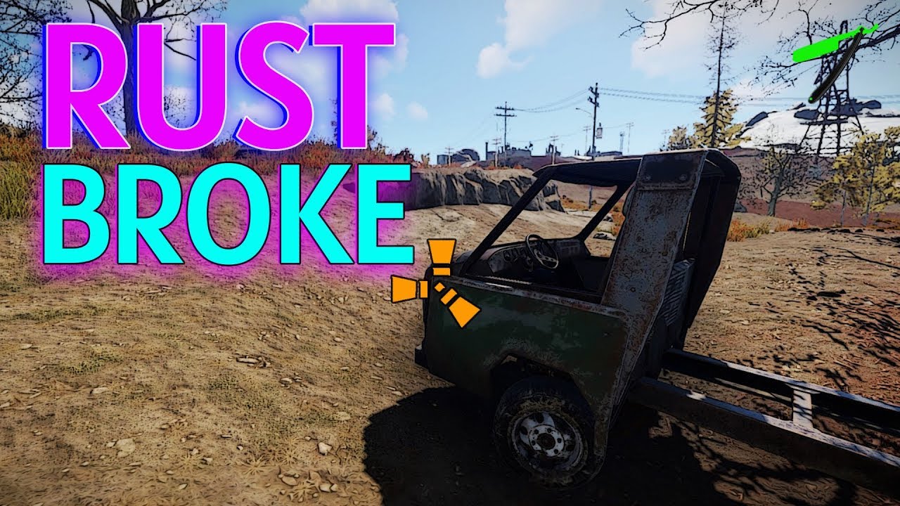 Rust ☢️ Rust Broke Car Beta 🎮 PC Stream - YouTube
