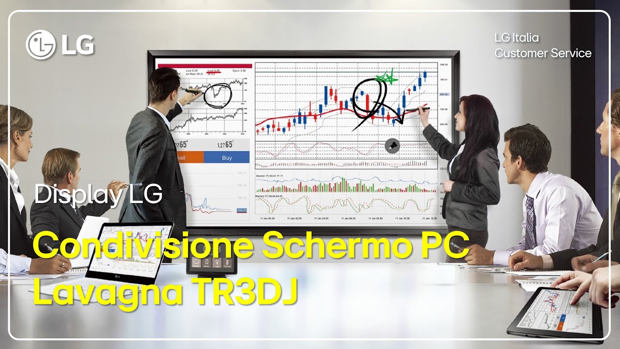 Display LG | Condivisione Schermo con PC Windows - Lavagna Digitale ...