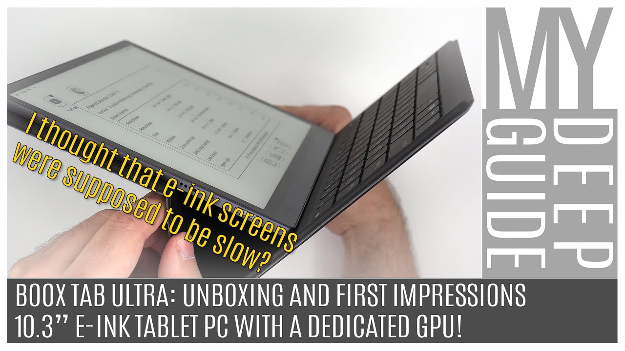 Boox Tab Ultra Unboxing And First Impressions Of A 10 3 E Ink Tablet Boox Tab Ultra Unboxing And First Impressions Of A 10 3 E Ink Tablet