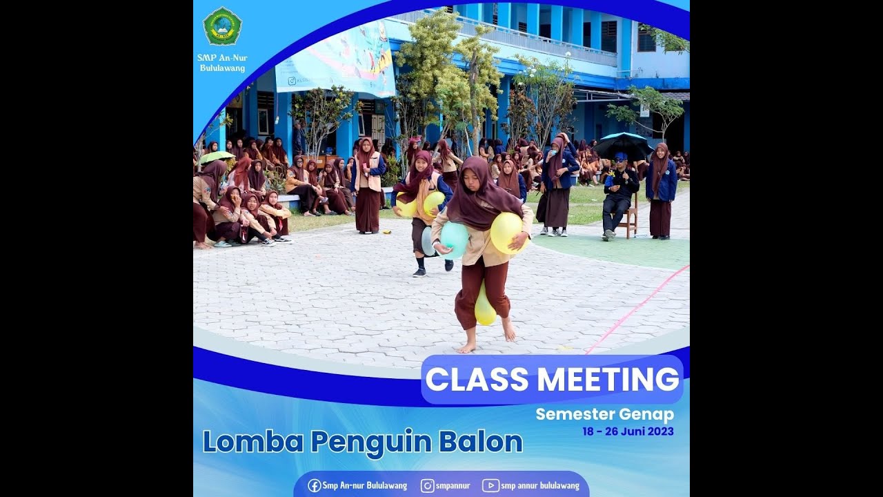 lomba penguin balon yang kocak dan badminton yang penuh keseriusan ...