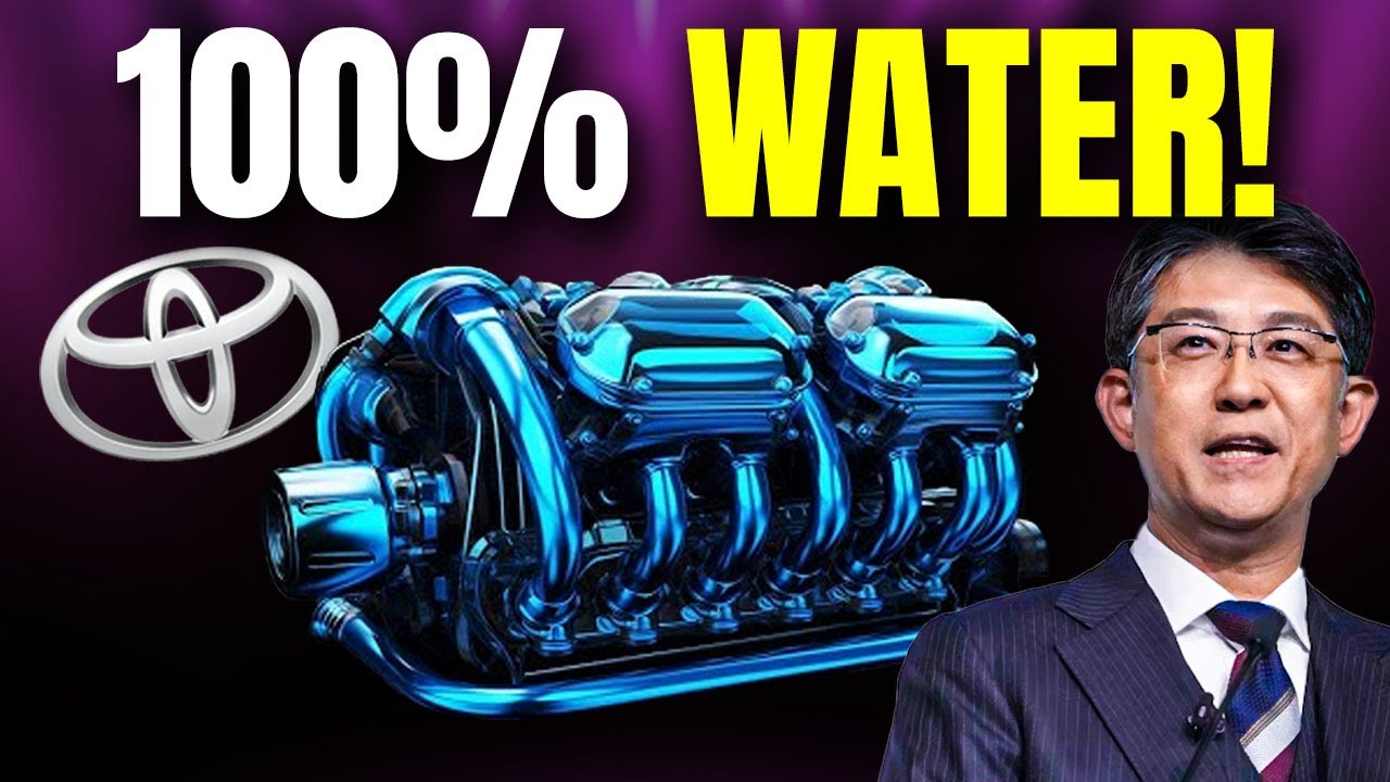 Toyota Reveals This NEW Water Engine That Will Destroy EV Industry ...
