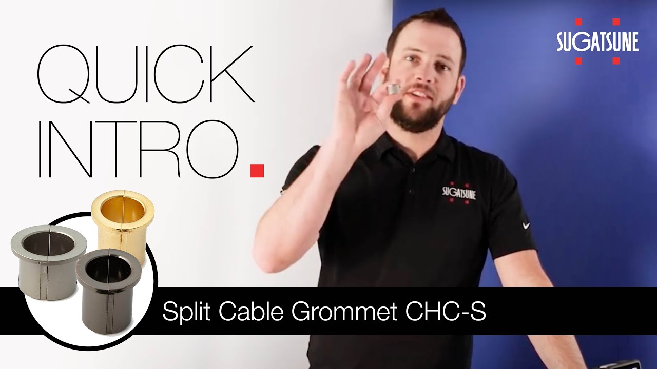 Quick Intro: Split Cable Grommet CHC-S - YouTube