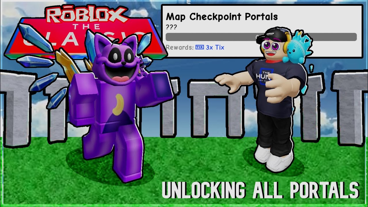 Unlocking ALL THE Portals IN The Classic Event | Roblox - YouTube