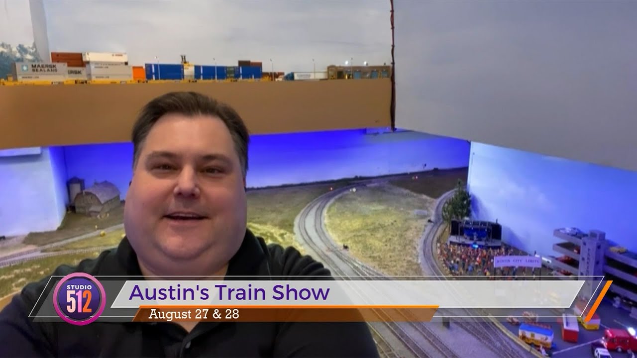 KXAN Studio 512 Interview - 2022 Austin Train Show - YouTube