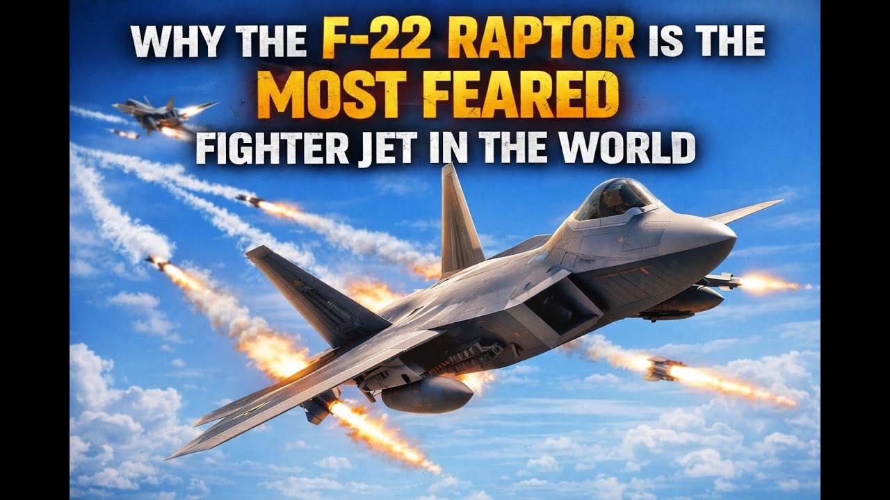 "Why the F-22 Raptor is the Most Feared Fighter Jet in the World" - YouTube