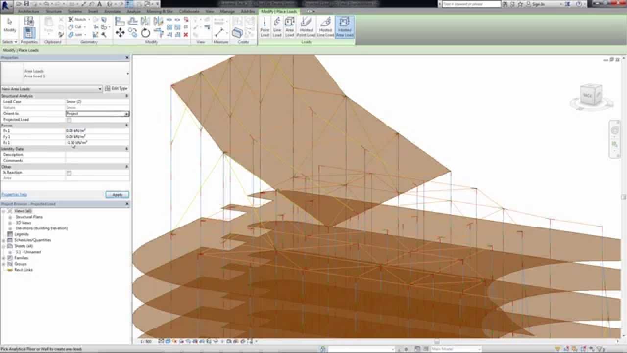 Revit 2016 - Structural Loads Improvements - YouTube