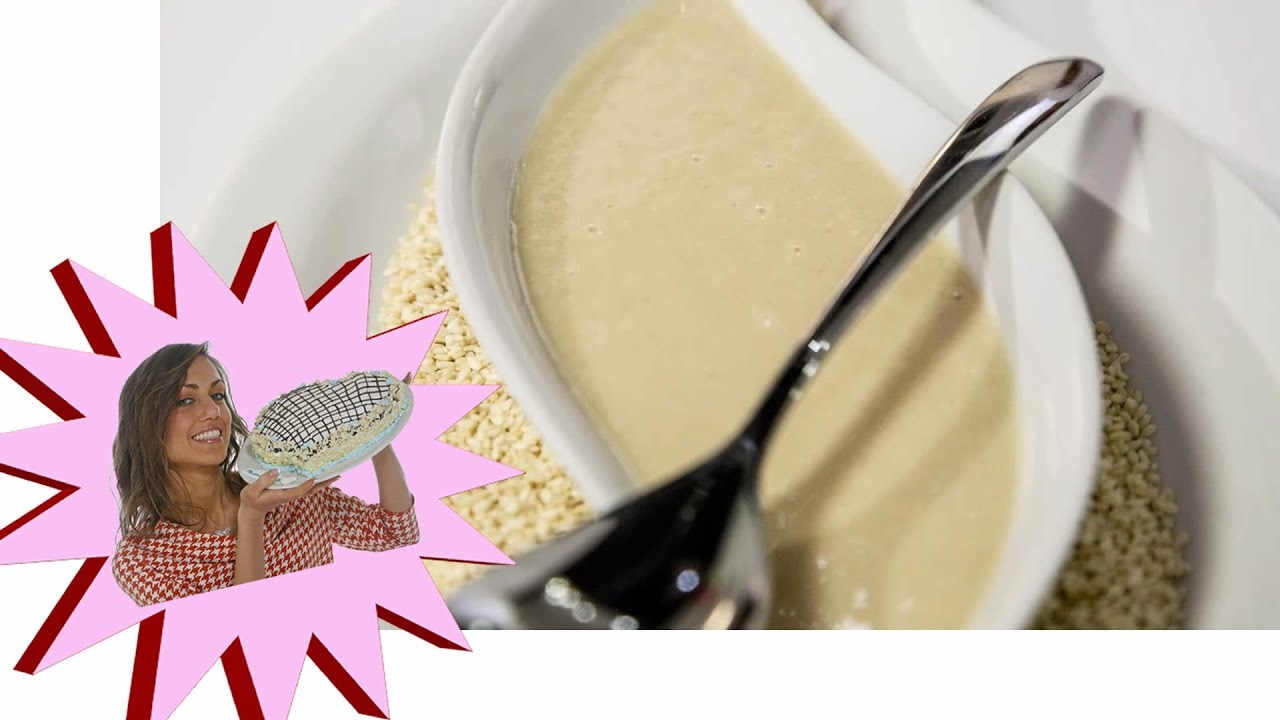 Tahina - Salsa di Sesamo per Hummus ed Antipasti - Le Ricette di Alice ...