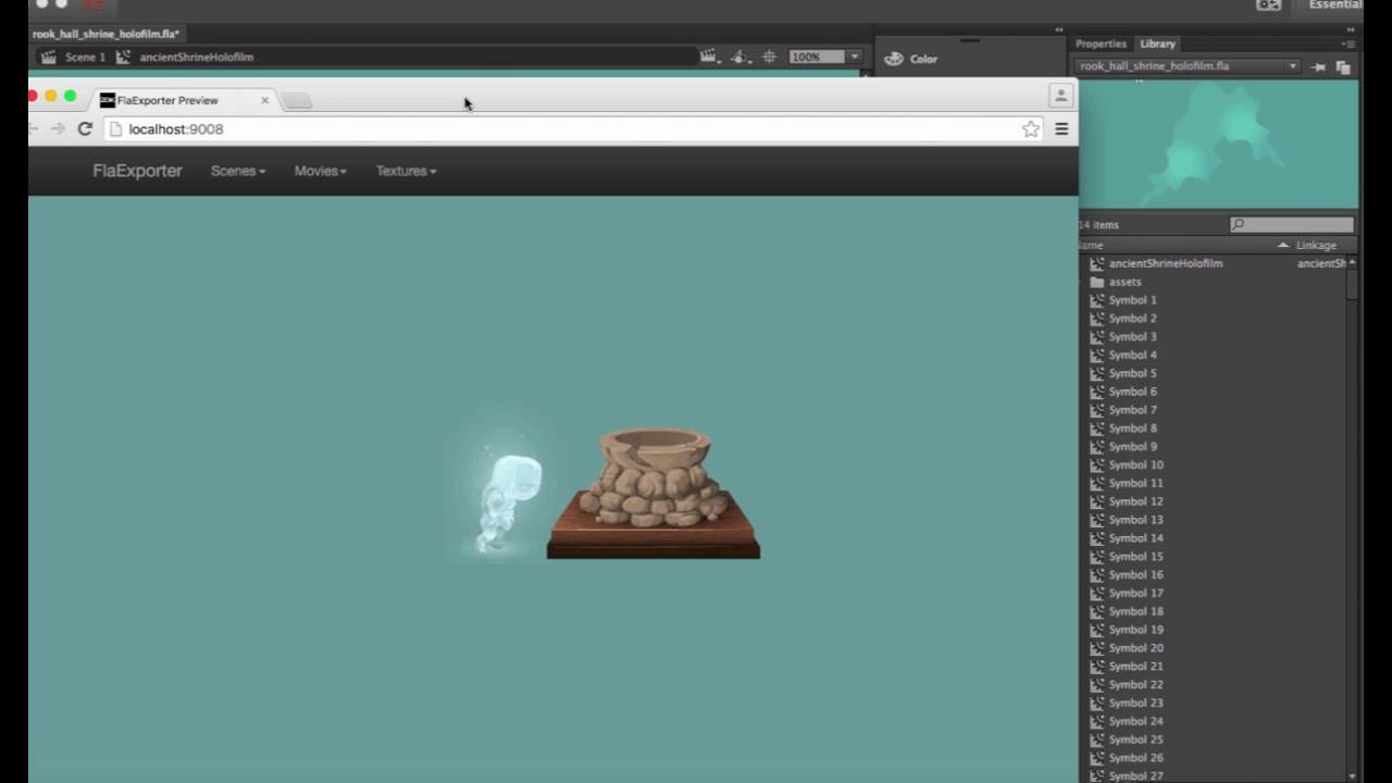 Tutorial : How to Convert Flash To HTML5 with Swiffy Alternative, FlaExporter - YouTube