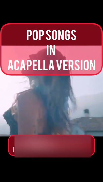 Pop songs in acapella! checkout If your fav in on the Channel, so you ...