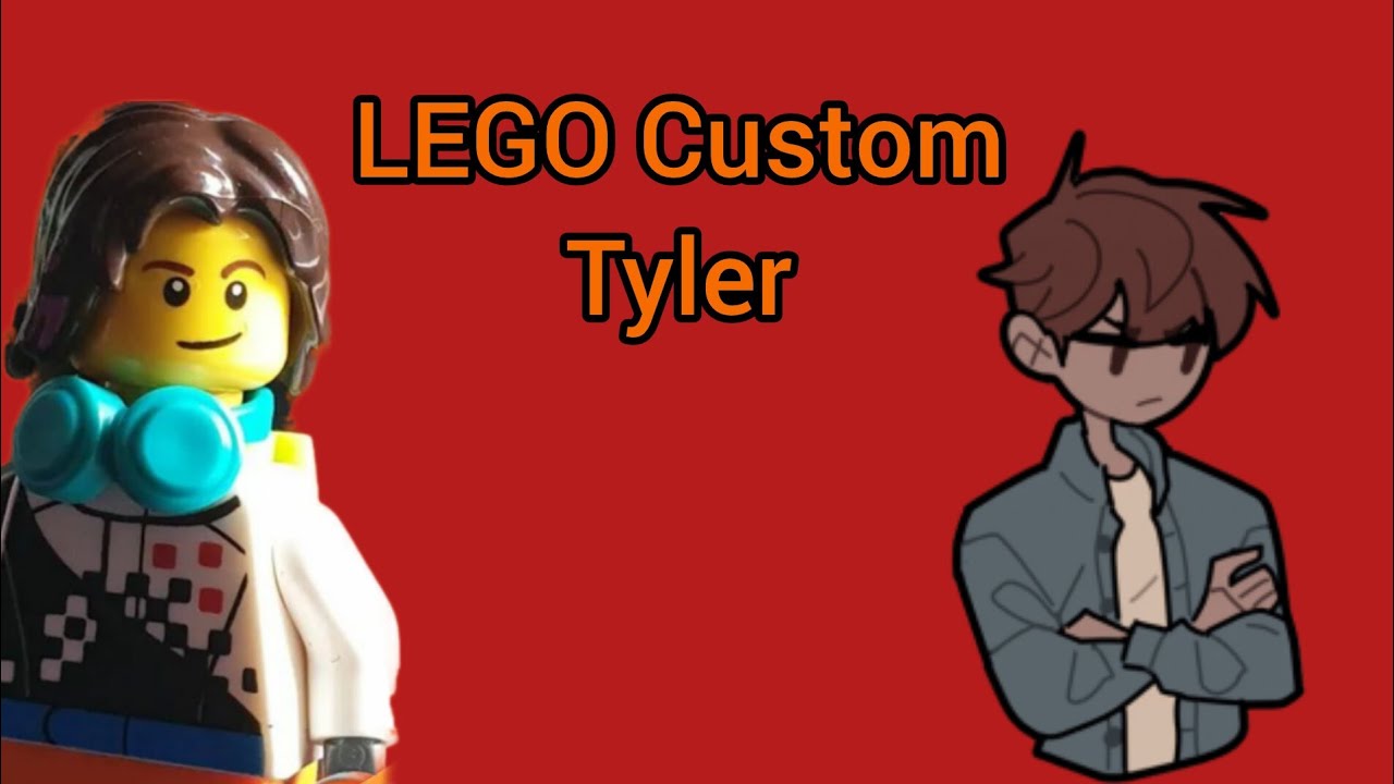LEGO Custom Tyler From School Bus Graveyard - YouTube