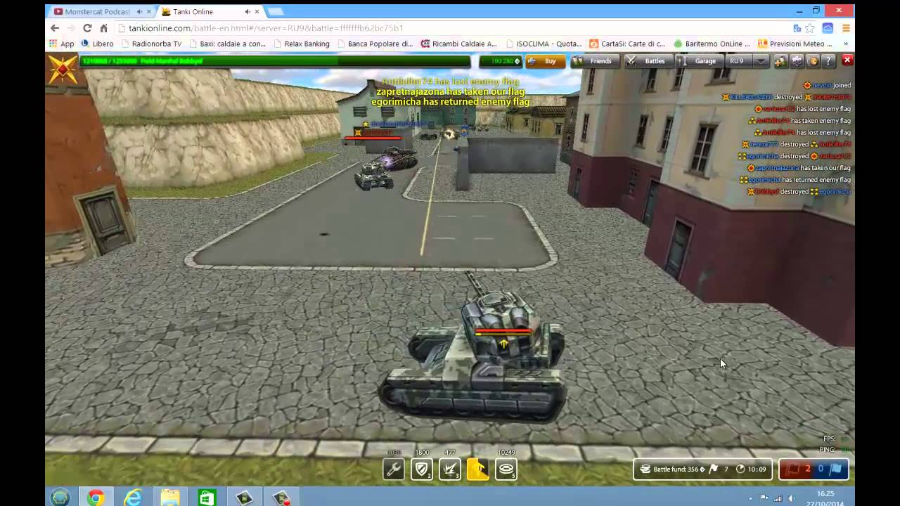 Tanki Online #13 Railgun m3-Wasp m3-Prodigi - YouTube