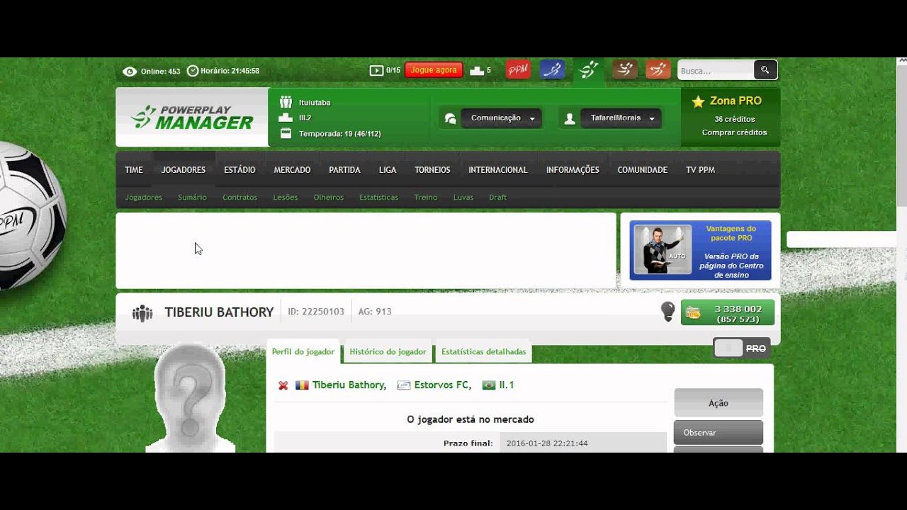 Power Play Manager Tutorial Inicial - YouTube