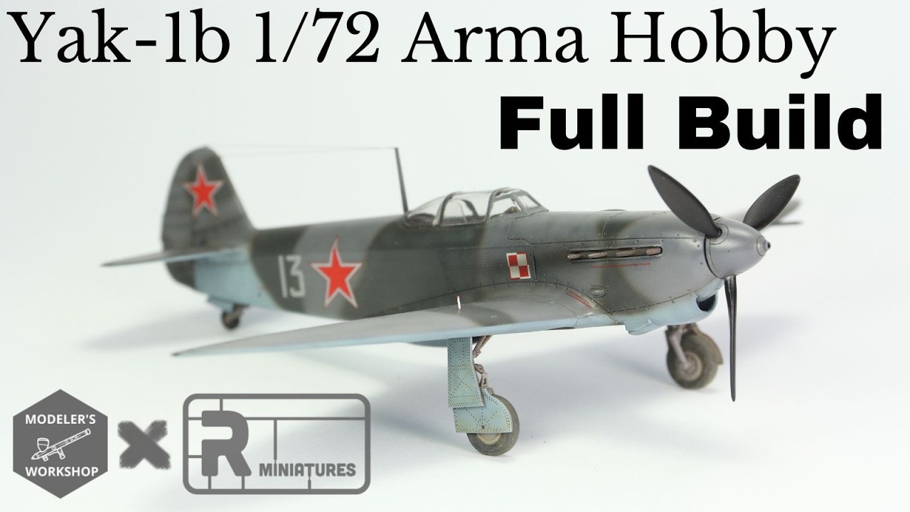 Jak-1b 1/72 Arma Hobby Collab with R-miniatures Napisy PL - YouTube