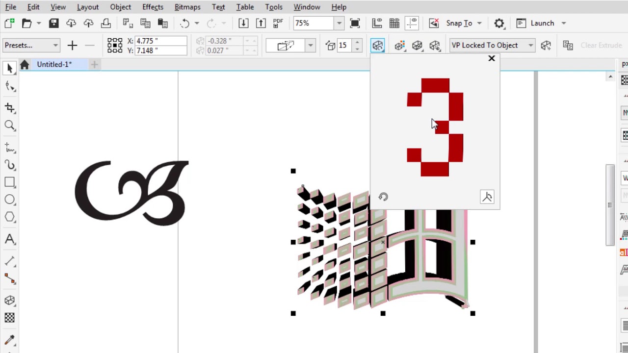 Corel Draw Extrude Tool YouTube corel-draw-extrude-tool-youtube