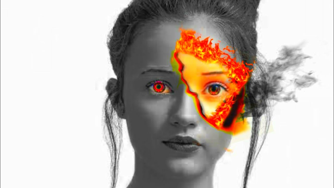 Fire Face Photo editing Picsart | Picsart Mobile Editing Ideas | Fire ...