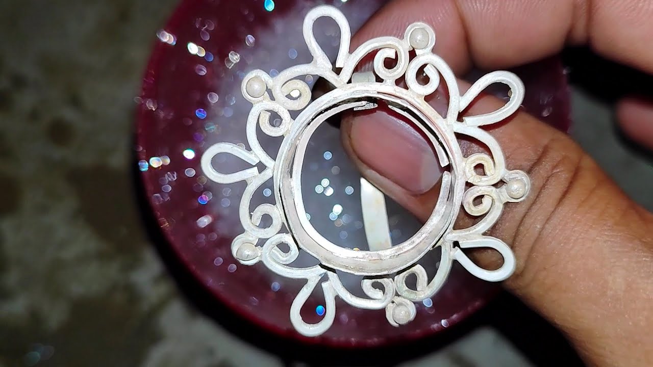 Silver Ring Making | Silver Ring Making Tutorial - YouTube