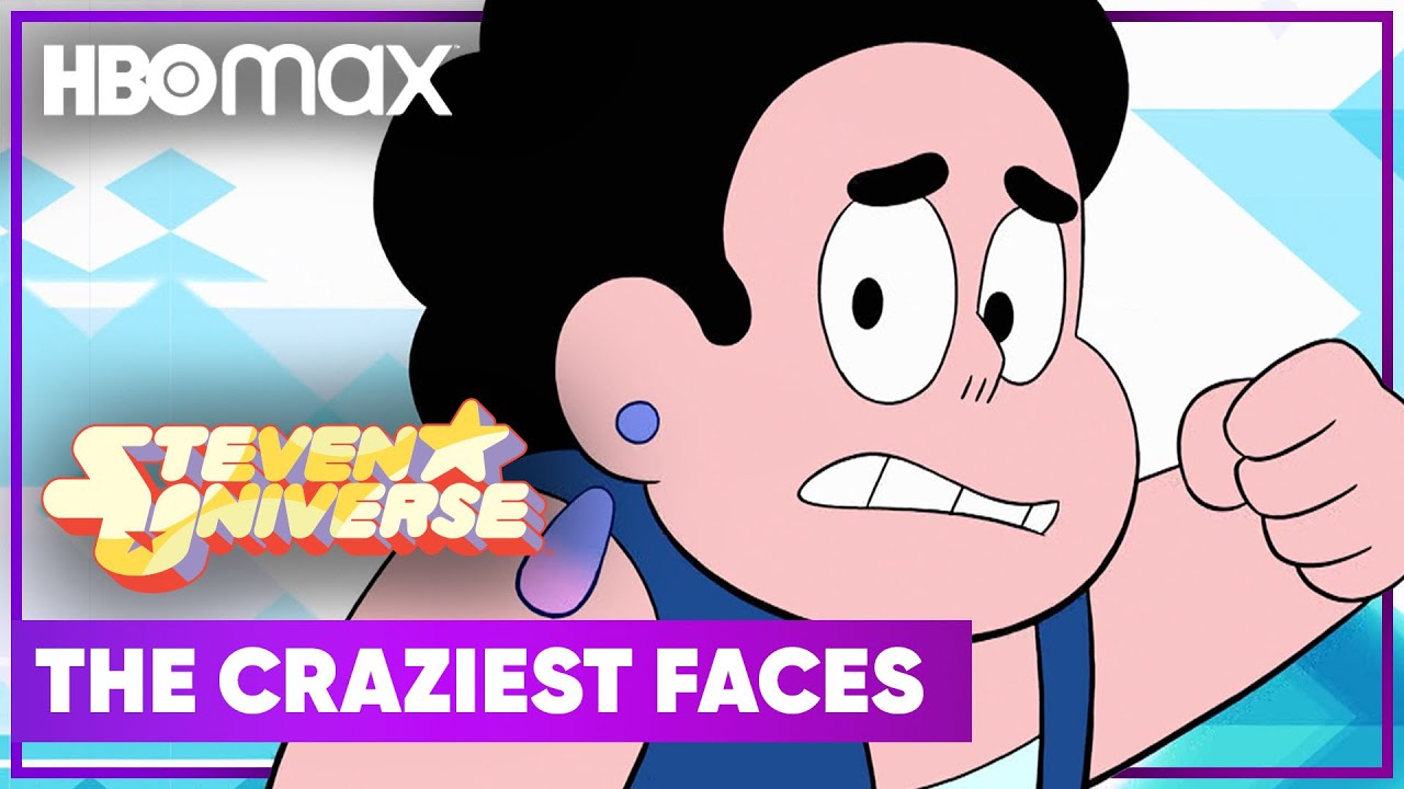 Steven Universe | All the Craziest Faces ‍🤩😵‍💫🥴 | HBO Max Family - YouTube