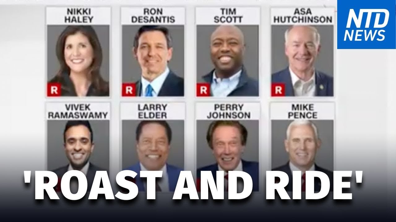 GOP 2024 Presidential Candidates Gather for ‘Roast and Ride’ in Iowa ...