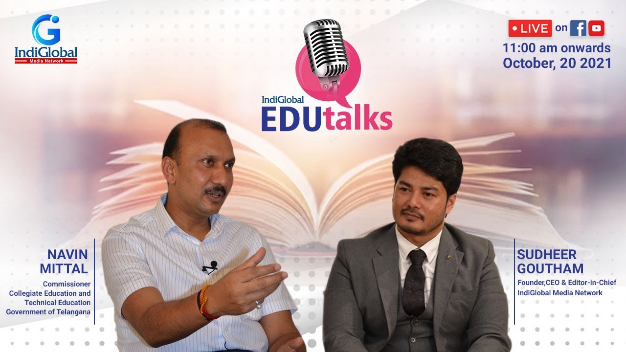 Transforming System | Telangana Education Reality | Navin Mittal IAS ...