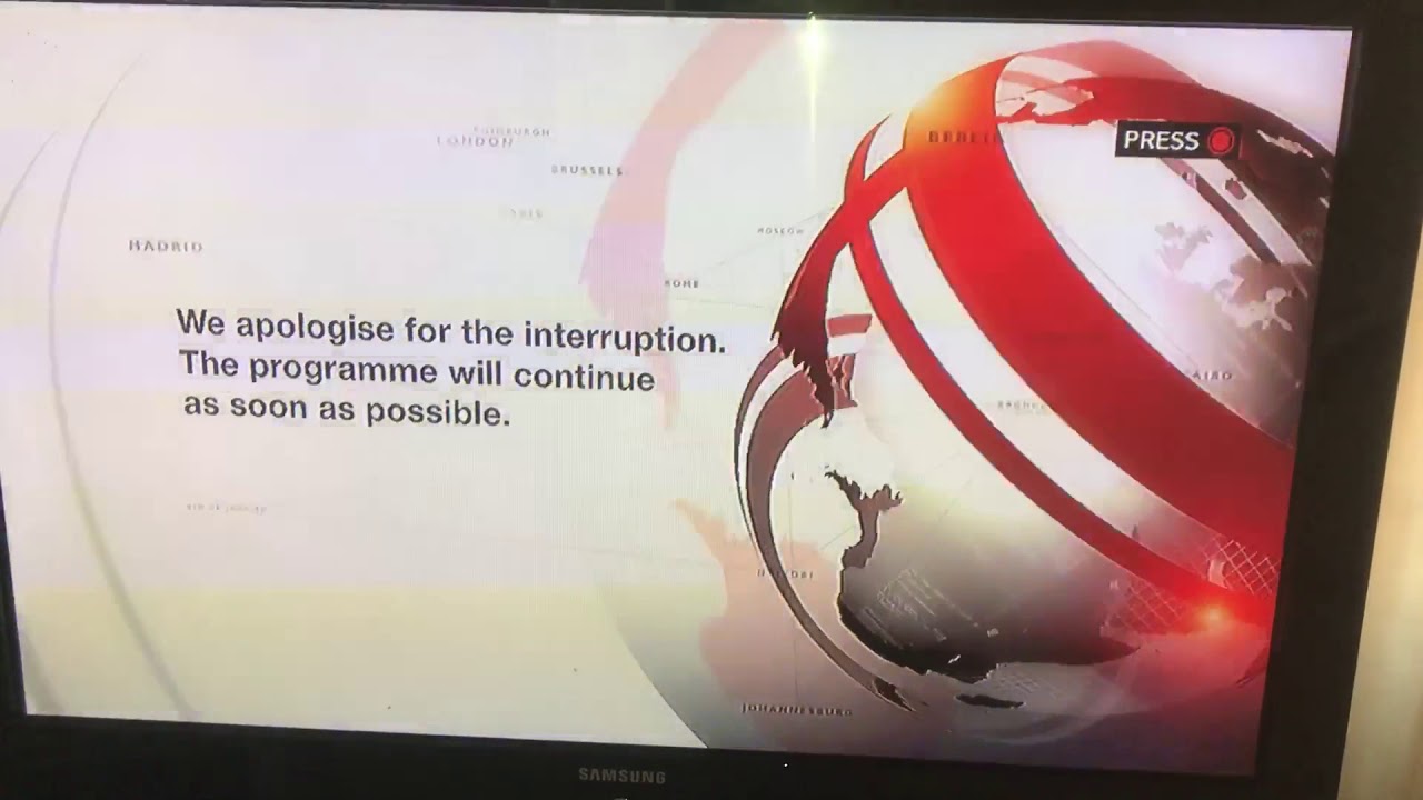 BBC NEWS: Technical interruption - YouTube