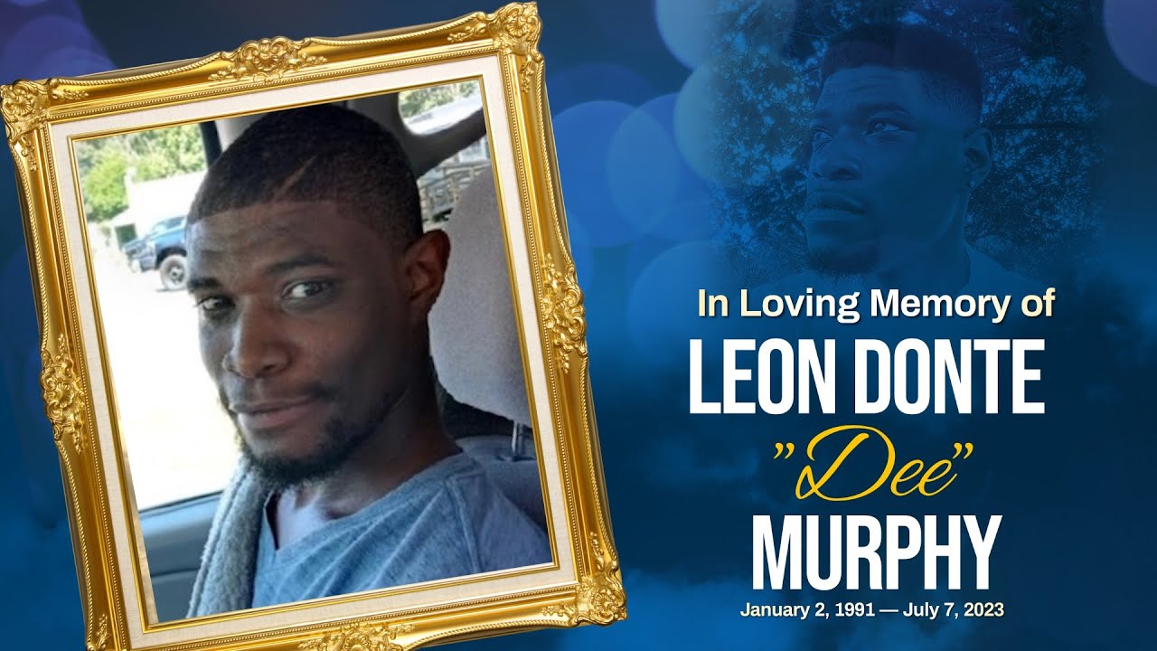Celebration of Life Service for Mr. Leon Donte “Dee” Murphy *We do not own rights to this music ...