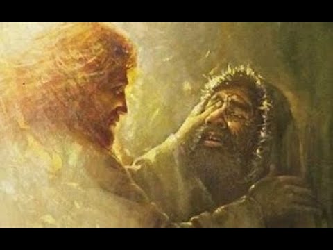 Jesus using spit to heal - YouTube